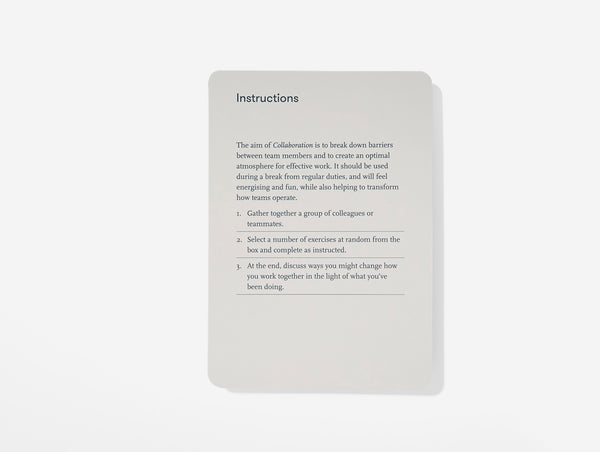 Collaboration Cards | The School of Life Shop