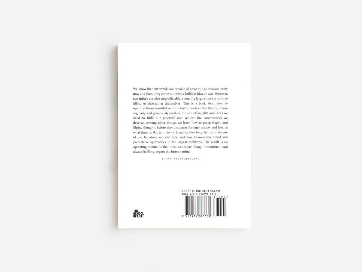 How to Think More Effectively | The School of Life Shop