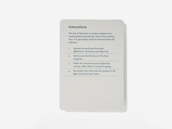 Motivation Cards | The School of Life Shop
