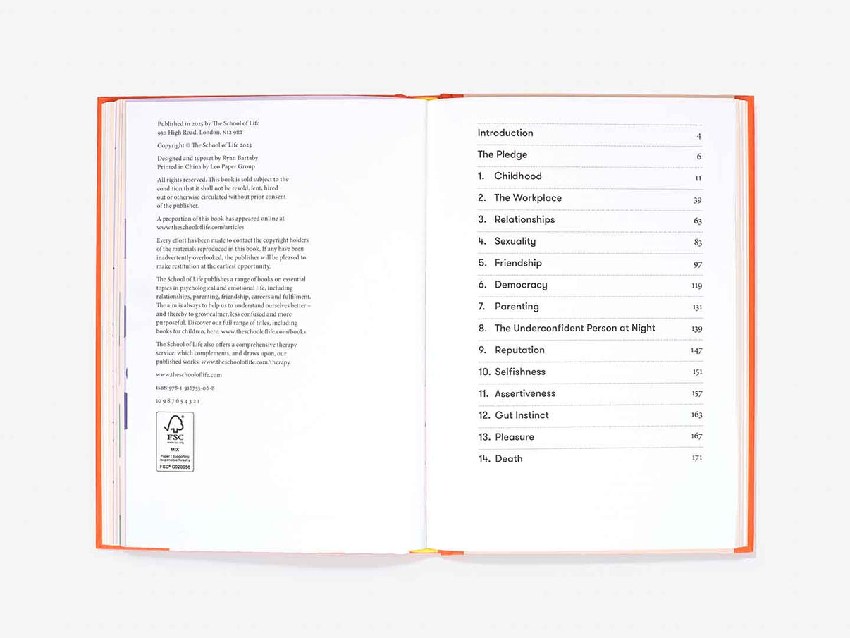 The Confidence Workbook – The School of Life Shop