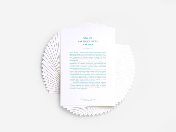 The Marriage Box | The School of Life Shop